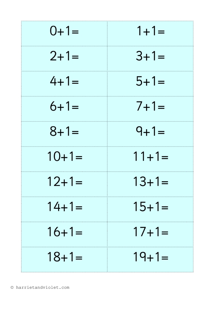 Rabbit addition number sentences - Printable Teaching Resources - Print ...