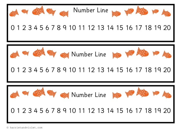 Olympic Themed Number Line - Printable Teaching Resources - Print Play ...