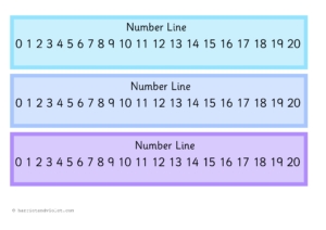 Fruit number line 0-20 (numberline) - Printable Teaching Resources ...