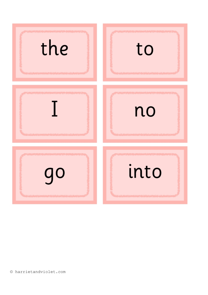 Phonics Flashcards Phase 2 Letters + Sounds words only - Printable ...