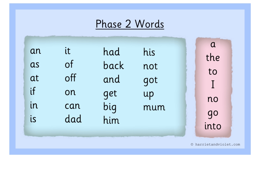 Tricky Word Phase 2 and 3 Book Marks - Printable Teaching Resources ...