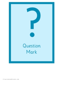 punctuation posters . , ! ? posters - Printable Teaching Resources ...