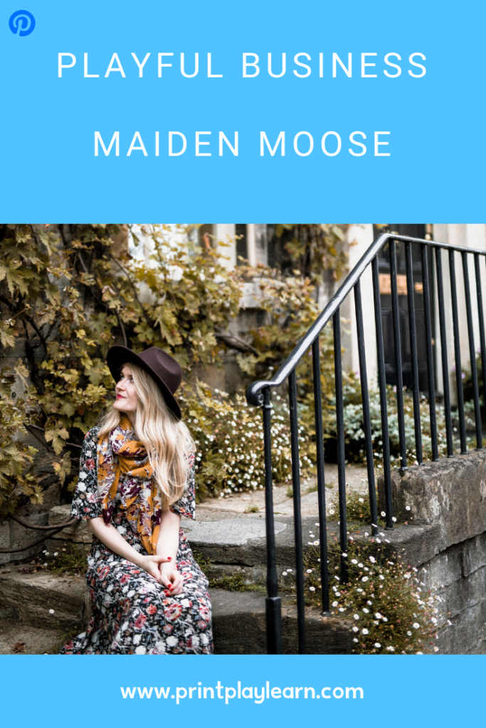 Playful Business Maiden Moose - Teaching Ideas Blog Get Inspired ...