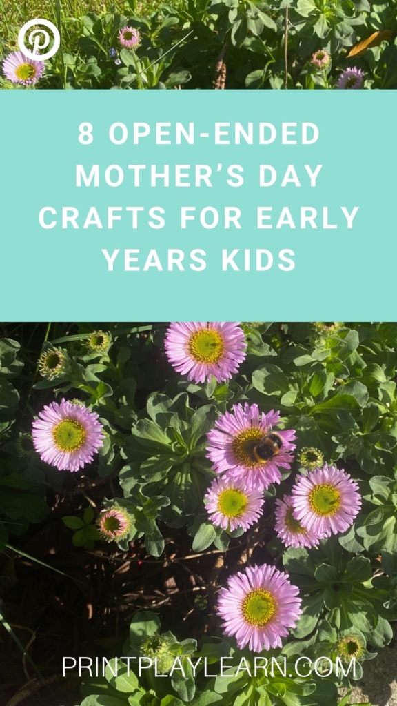 8 Open-ended Mother's Day Crafts for Early Years Kids - Teaching Ideas ...