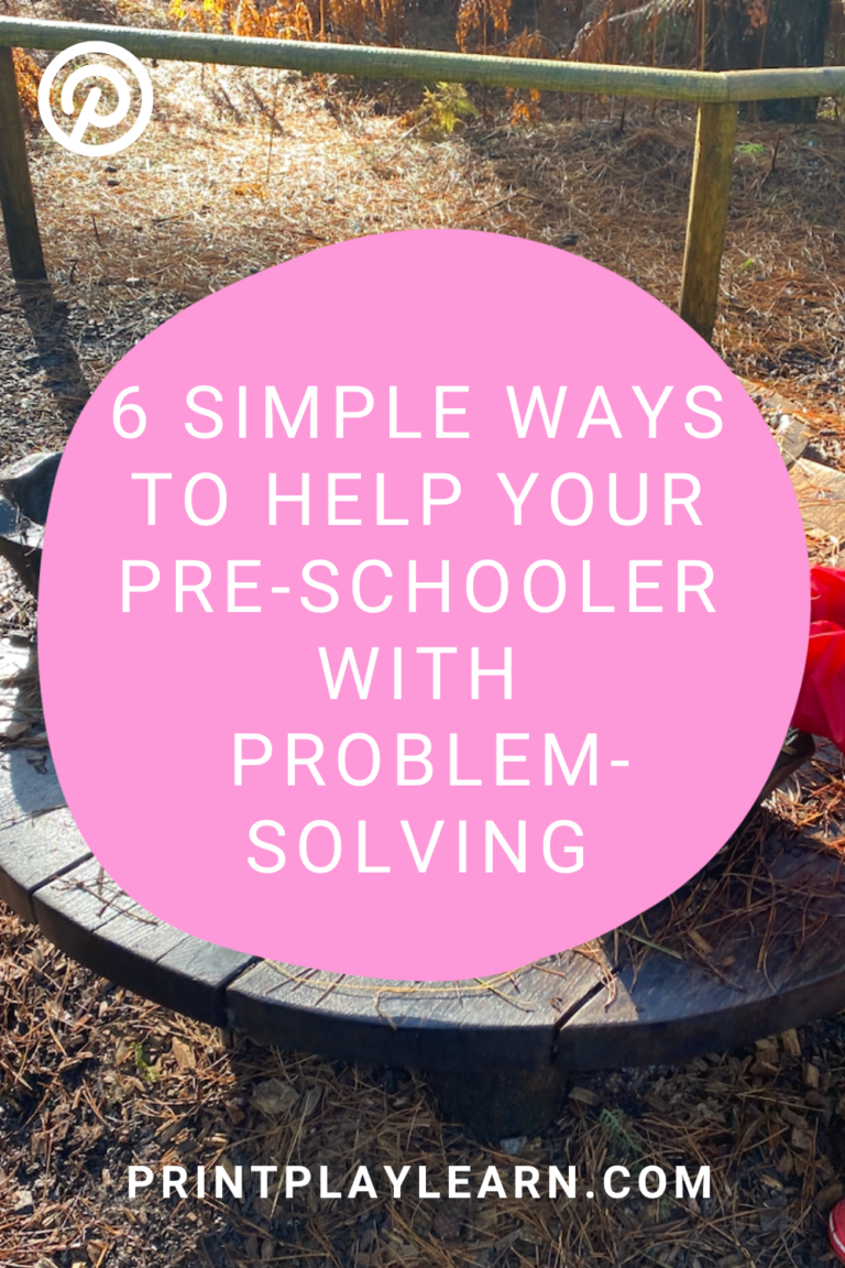 6 Simple Ways To Help Your Pre-Schooler With Problem-Solving - Teaching ...