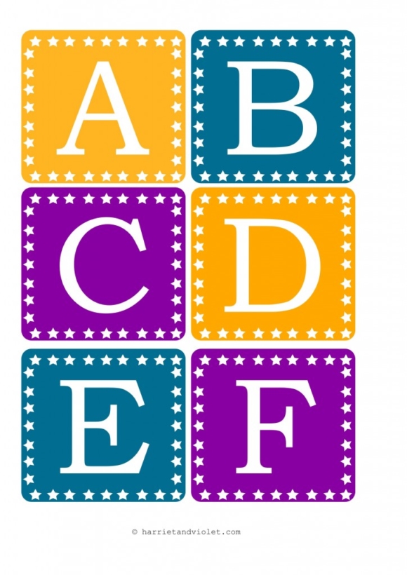 Display Lettering - Page 8 - Free Teaching Resources - Print Play Learn