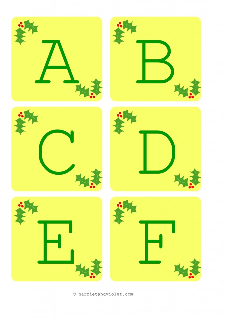 Display Lettering - Page 8 - Free Teaching Resources - Print Play Learn