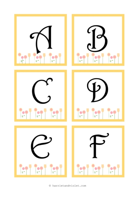 Umbrella Instant Display Lettering - Printable Teaching Resources ...