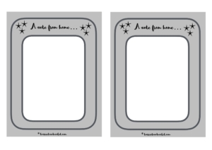 A note from your teacher... - Printable Teaching Resources - Print Play ...