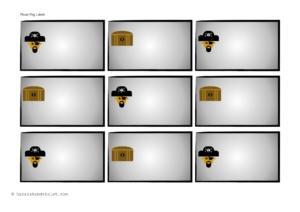 rainbow name or peg labels - Printable Teaching Resources - Print Play ...