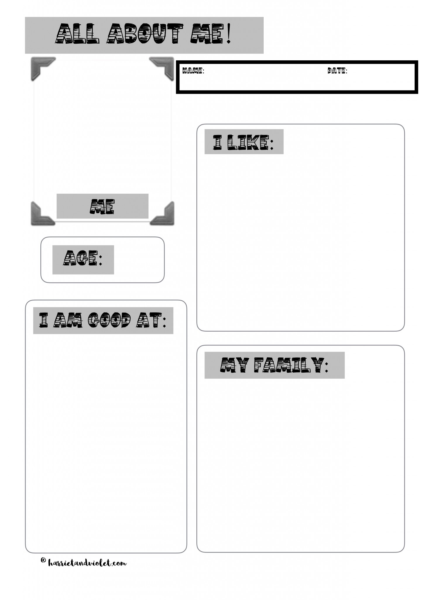Writing - Page 4 - Free Teaching Resources - Print Play Learn