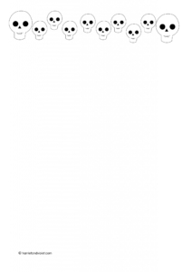 Halloween Paper - Printable Teaching Resources - Print Play Learn