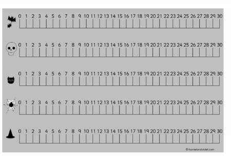 Number Line + Number Strips - Page 1 - Free Teaching Resources - Print ...