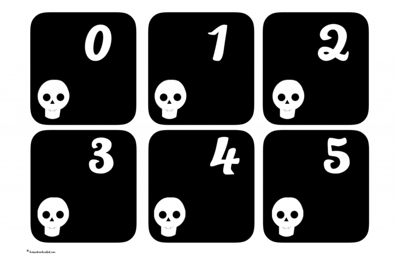 number cards - Page 1 - Free Teaching Resources - Print Play Learn