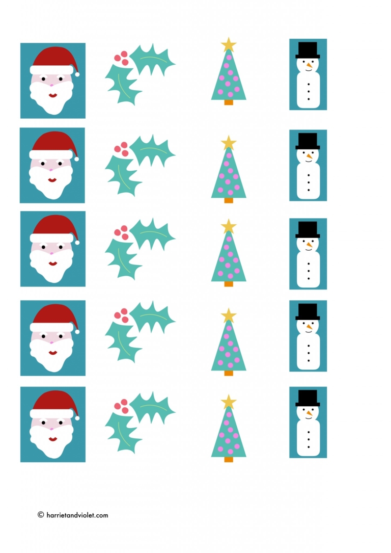 Describing Christmas Pictures - Printable Teaching Resources - Print ...