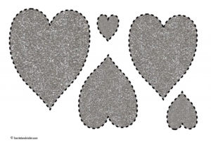 Hearts different sizes cutting activity - Printable Teaching Resources ...