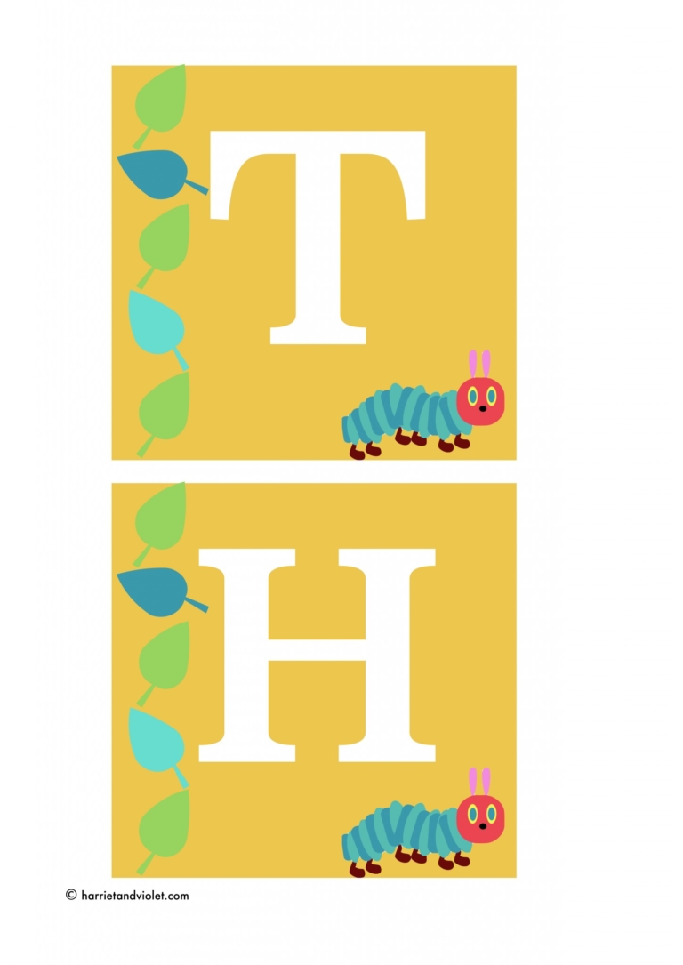 The Very Hungry Caterpillar - Page 1 - Free Teaching Resources - Print ...