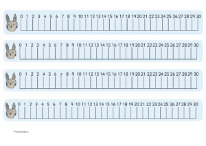 Easter Egg number line 0-10 - Printable Teaching Resources - Print Play ...