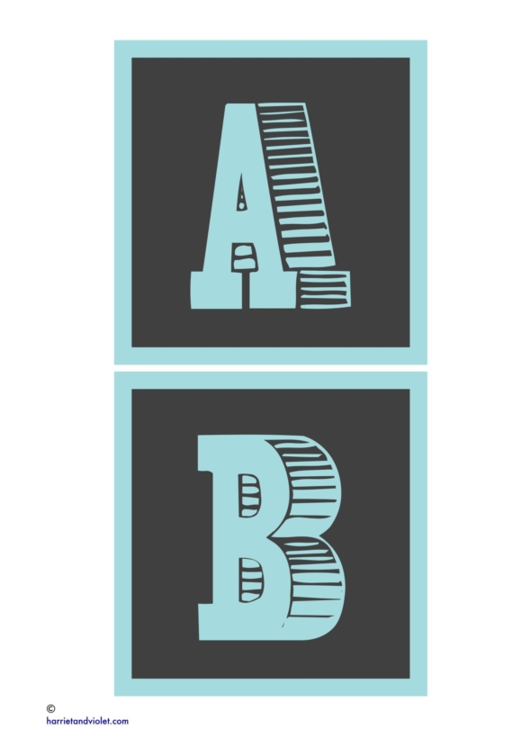 Display Lettering - Page 6 - Free Teaching Resources - Print Play Learn