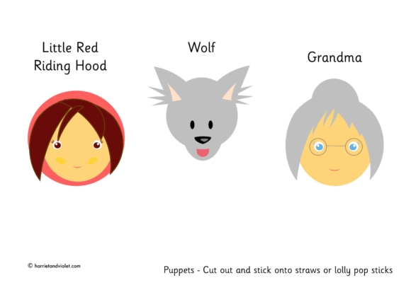 Three Little Pig Puppets - Printable Teaching Resources - Print Play Learn