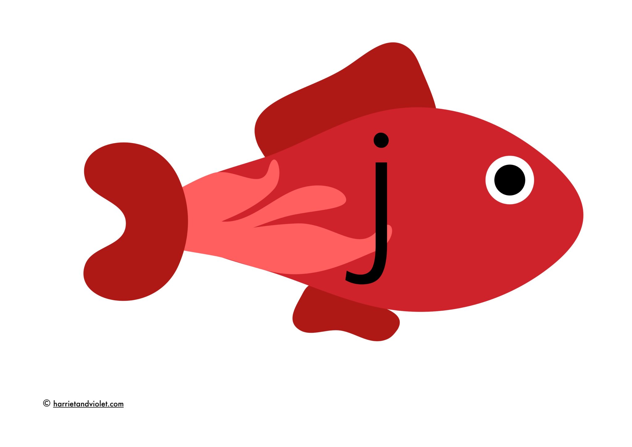 Phase 3 sounds on fish - Printable Teaching Resources - Print Play Learn