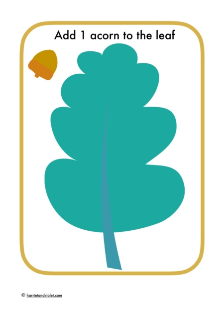 Squirrel How many Acorns? - Printable Teaching Resources - Print Play Learn