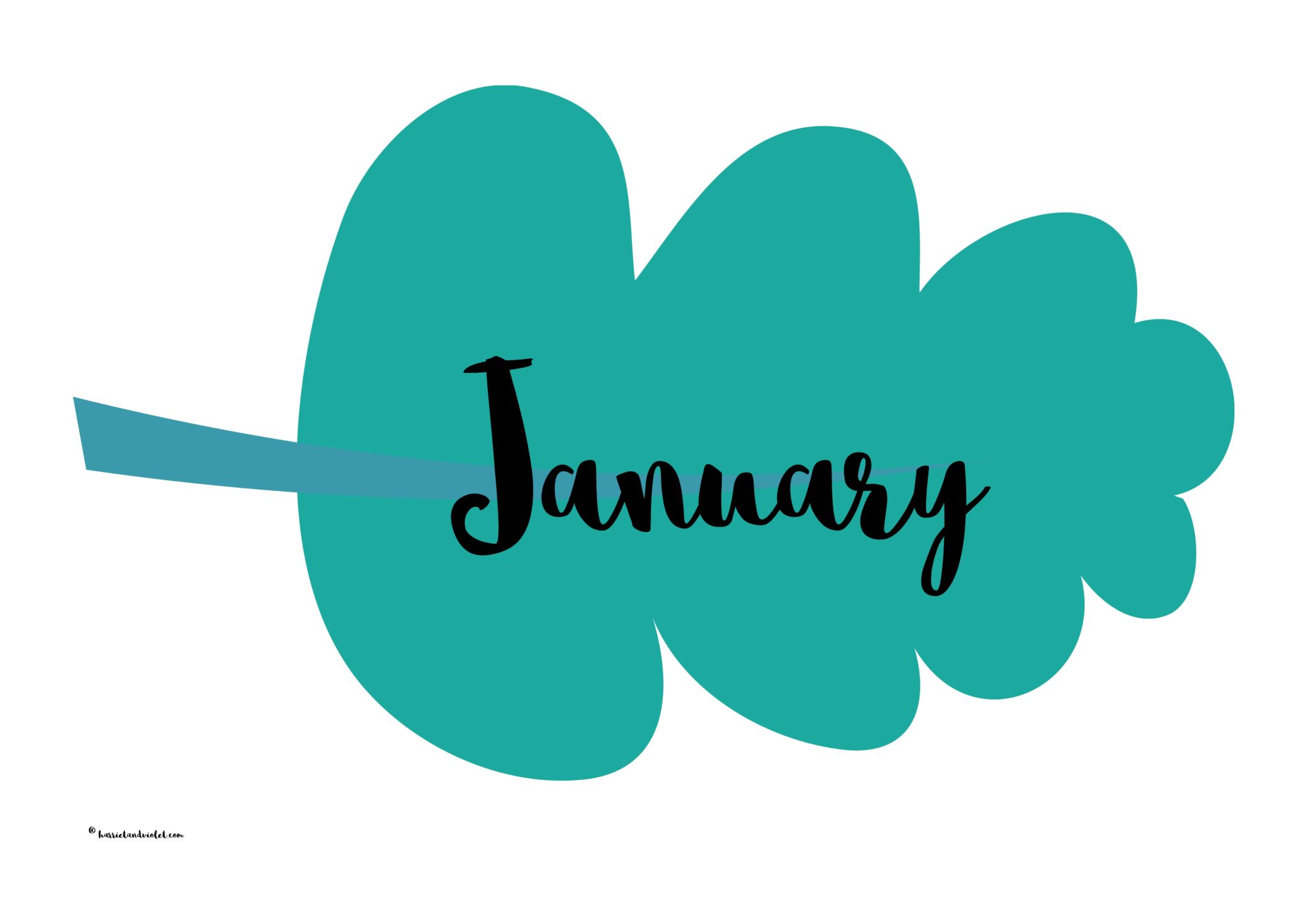 Months of the year on leaves - Printable Teaching Resources - Print ...