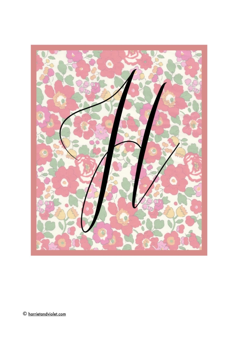 Liberty Print Name or Tray Labels - Printable Teaching Resources ...