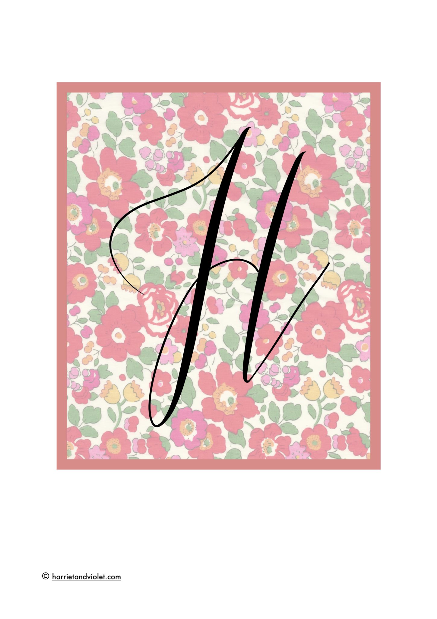 Liberty Print Name or Tray Labels - Printable Teaching Resources ...