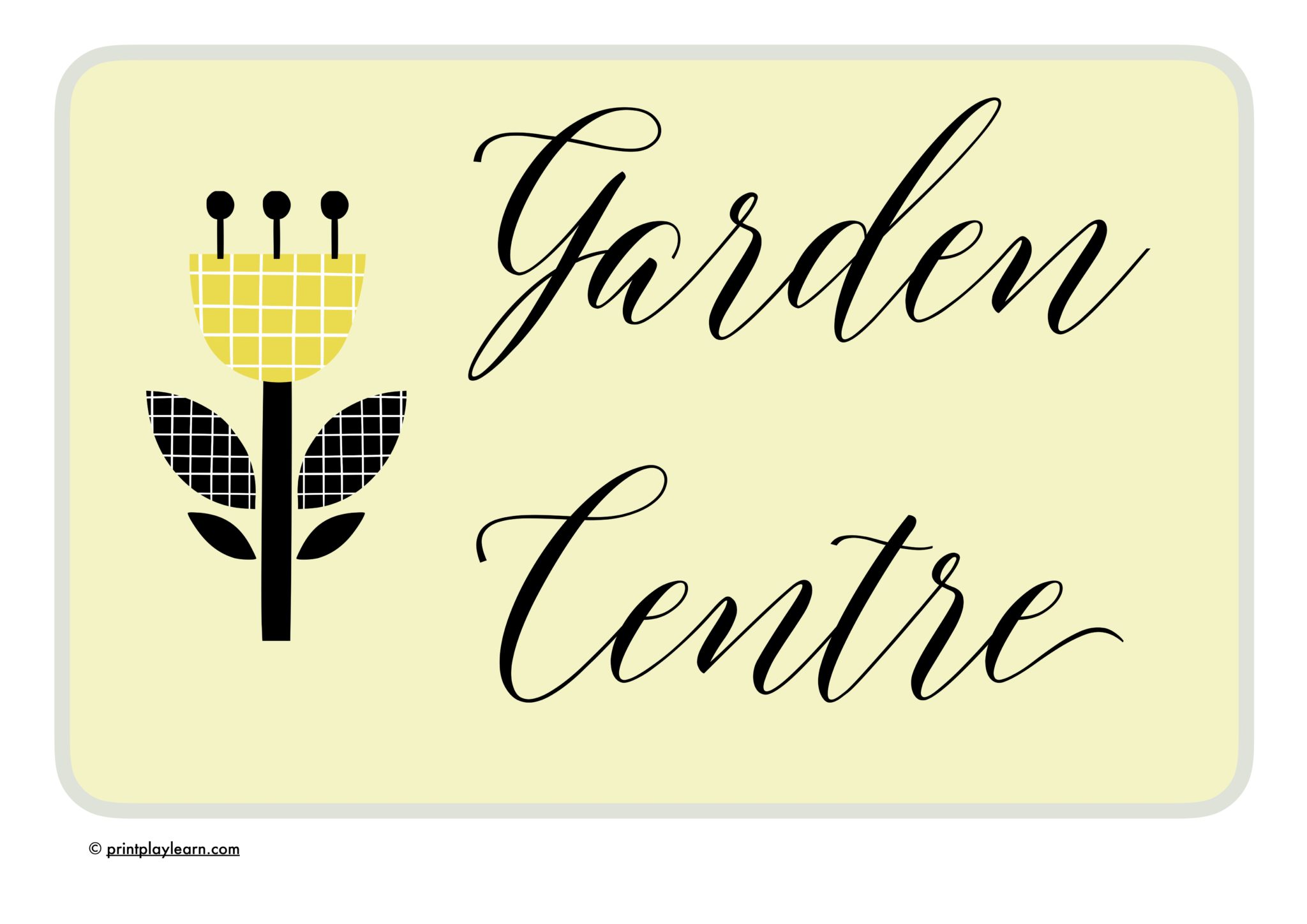 Garden Centre Role Play Pack - Printable Teaching Resources - Print ...