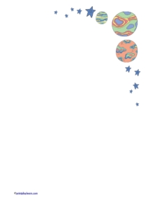 Astronaut Writing Paper - Plain + Lined - Printable Teaching Resources ...