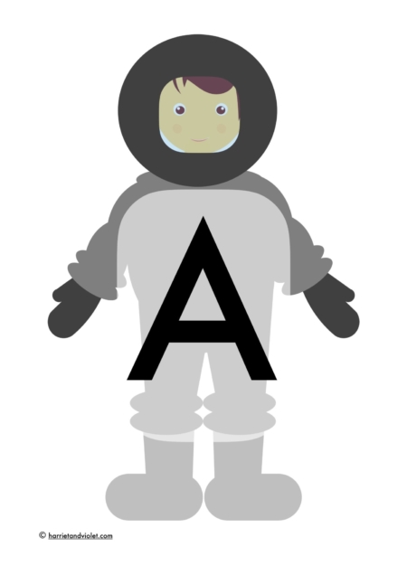 astronaut - Page 1 - Free Teaching Resources - Print Play Learn