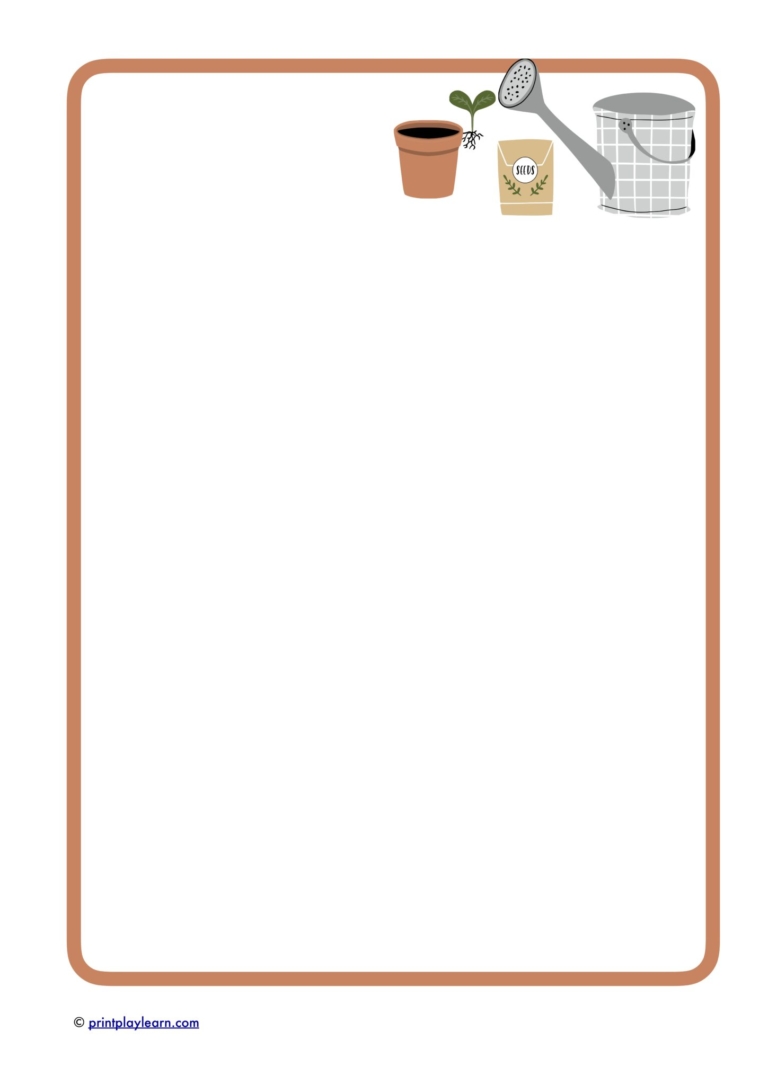 Sunglasses Writing Paper - Printable Teaching Resources - Print Play Learn