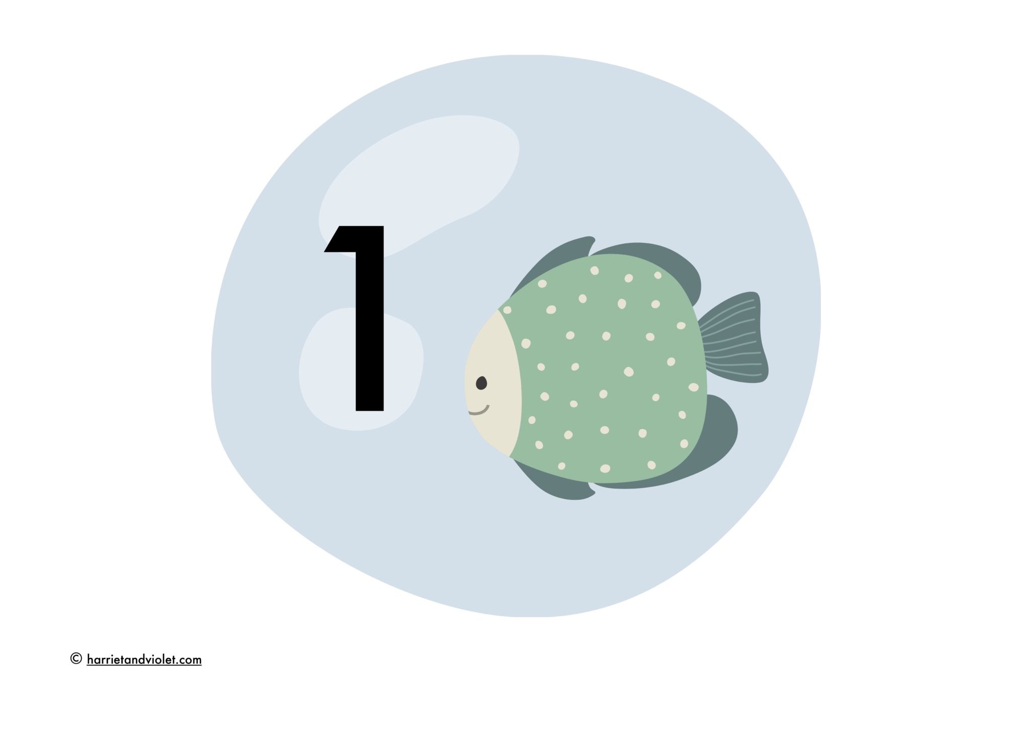 Under the sea - display numbers 0-20 - Printable Teaching Resources ...