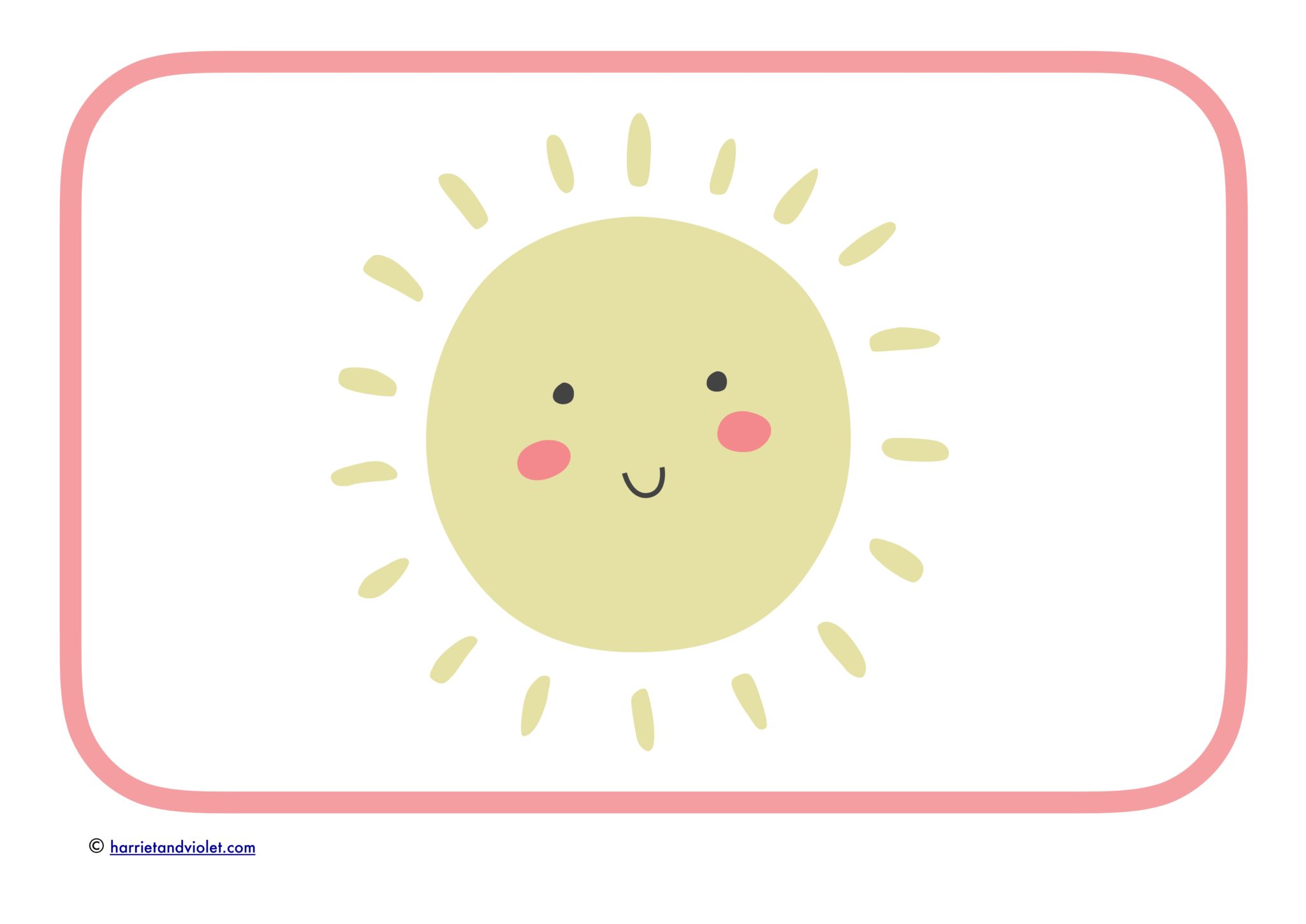 Weather - A4 pictures - Printable Teaching Resources - Print Play Learn