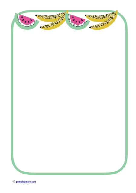 Summer - Page 1 - Free Teaching Resources - Print Play Learn