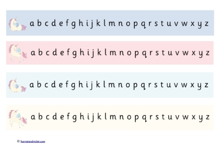 Unicorn - Page 1 - Free Teaching Resources - Print Play Learn