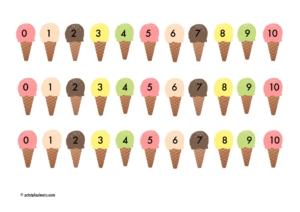 Ice Cream Parlour - Page 1 - Free Teaching Resources - Print Play Learn