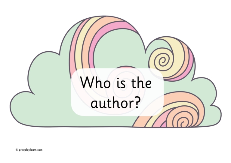 Book Corner Questions - Printable Teaching Resources - Print Play Learn