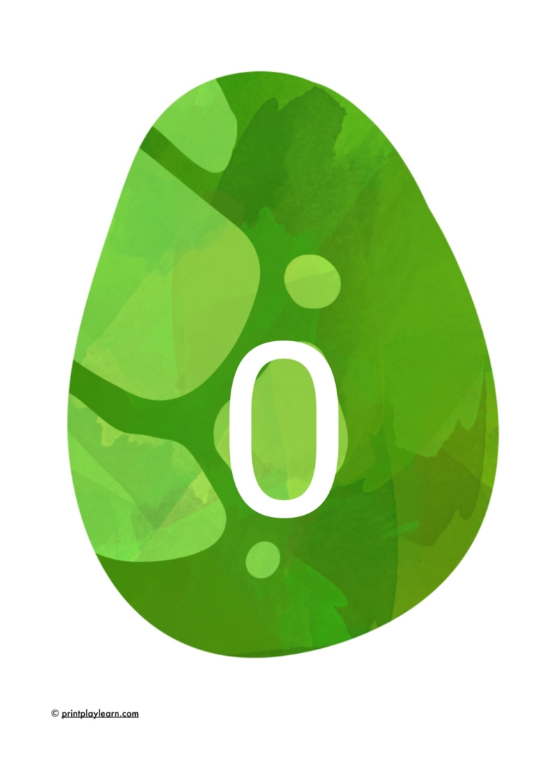 Counting in 3s Dinosaur Eggs - Printable Teaching Resources - Print ...