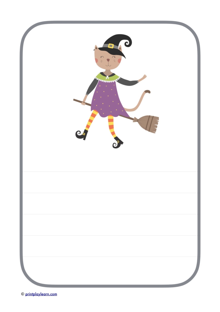 Halloween Character Description - Printable Teaching Resources - Print ...