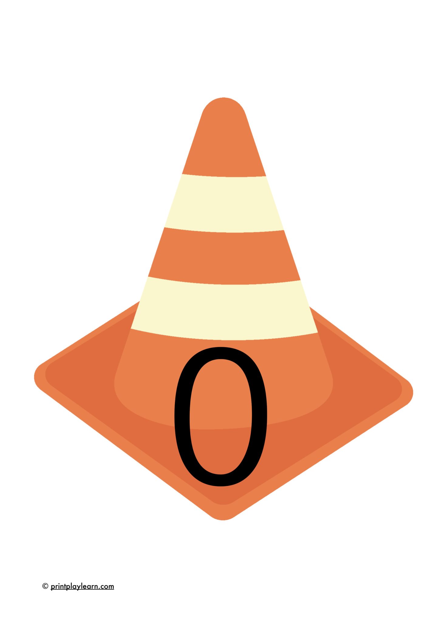 0-10 Building Cones - Printable Teaching Resources - Print Play Learn