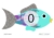 0-10 rainbow fish style display number line - Printable Teaching ...