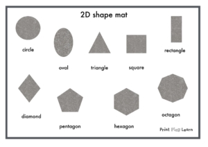 Triangle Shape Mat (types of triangles) - Printable Teaching Resources ...