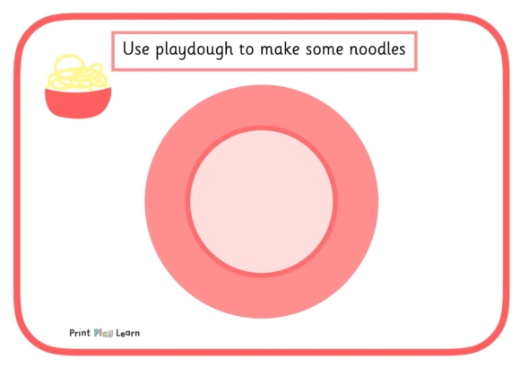Lunar New Year Mats Playdough - Printable Teaching Resources - Print ...