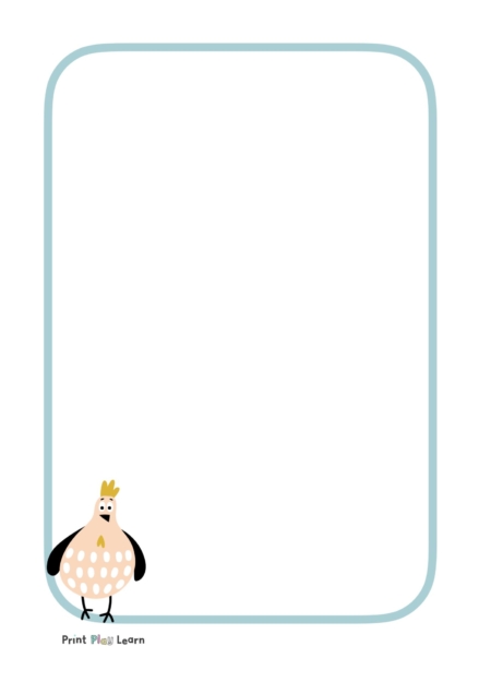 Spring Hen Paper for Mark Making - Printable Teaching Resources - Print ...