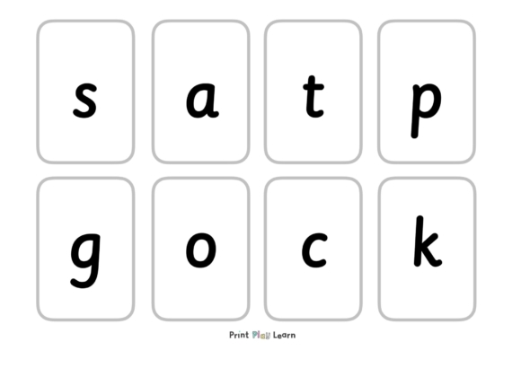Phonics Phase 2 Letters and Sounds - Printable Teaching Resources ...