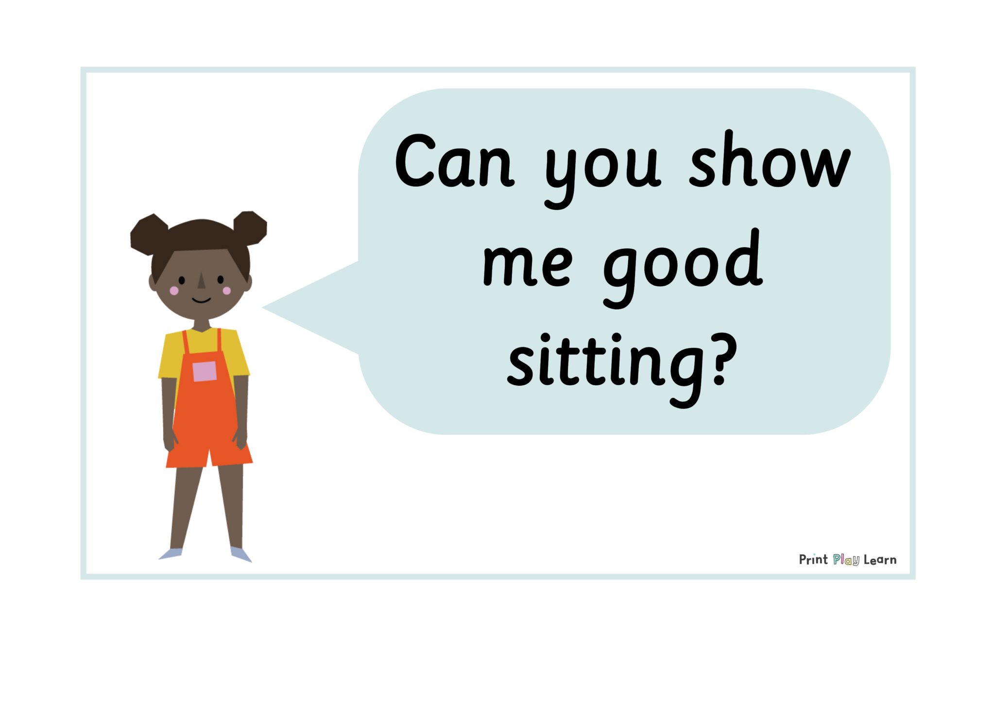 Simple Classroom Behaviour Prompt Posters - Printable Teaching ...