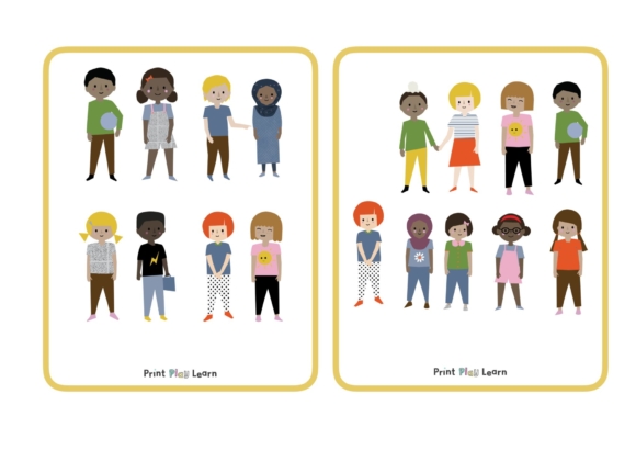 Count the children 0-10 - Printable Teaching Resources - Print Play Learn