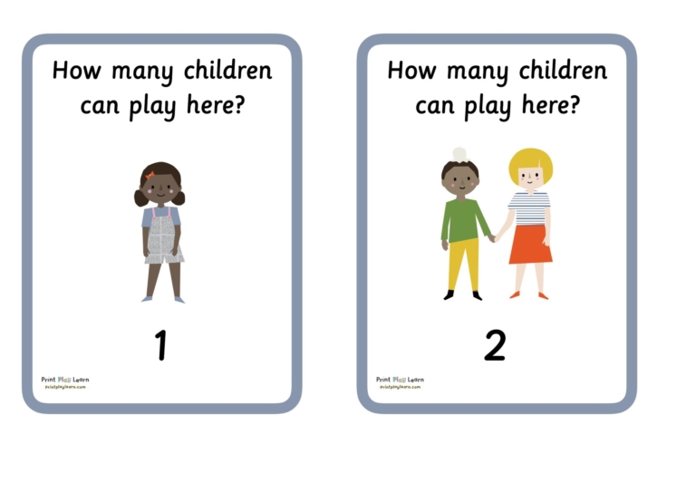 How many children can play here? - Printable Teaching Resources - Print ...